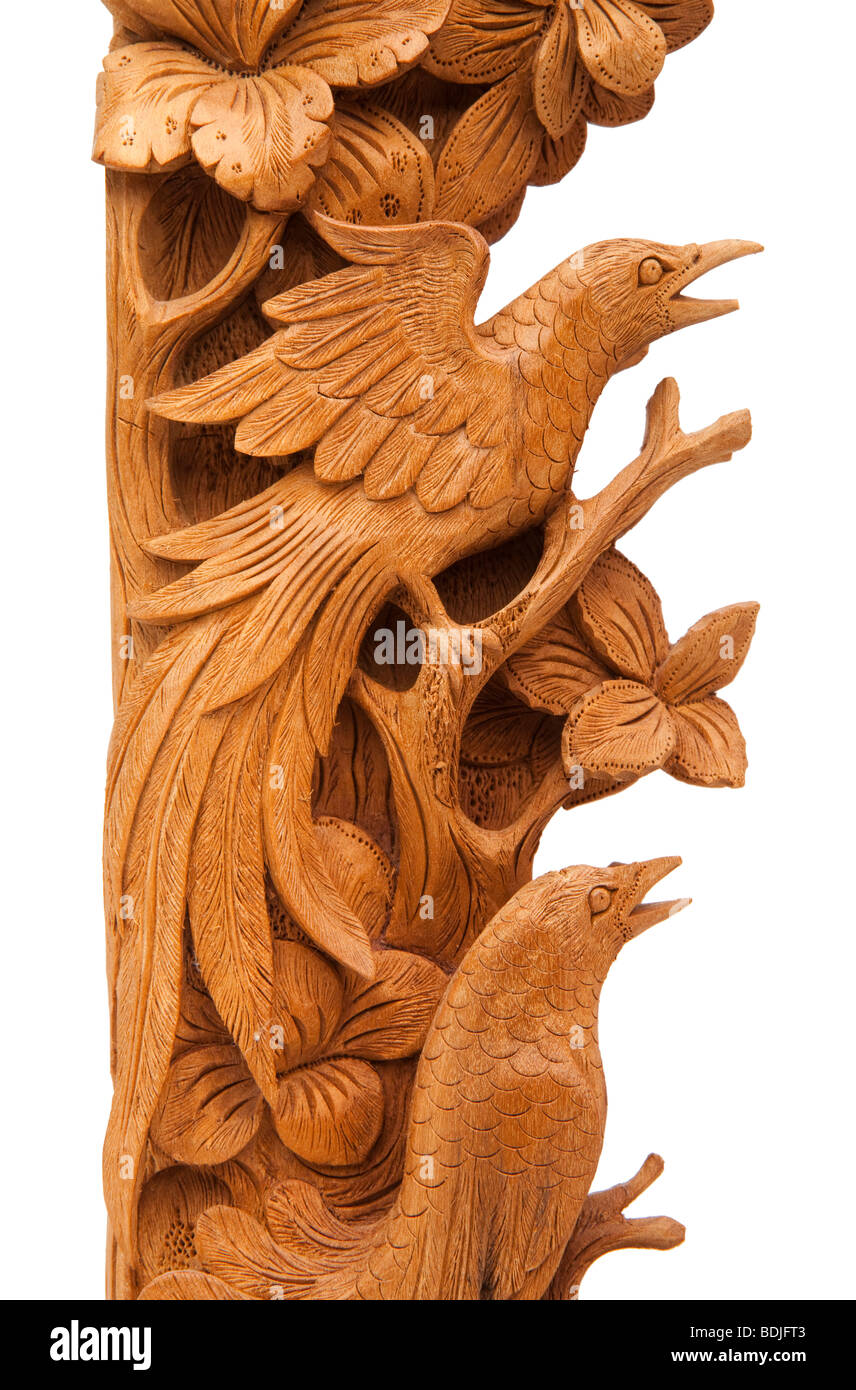 Bali indonesia wood carving craft -Fotos und -Bildmaterial in hoher Auflösung – Alamy
