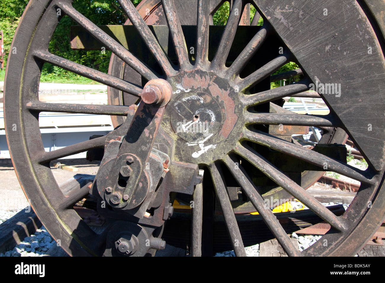 Dampfzug rad -Fotos und -Bildmaterial in hoher Auflösung – Alamy