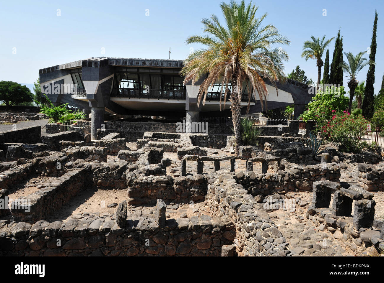 Capernaum Peter Church Stockfotos und -bilder Kaufen - Alamy