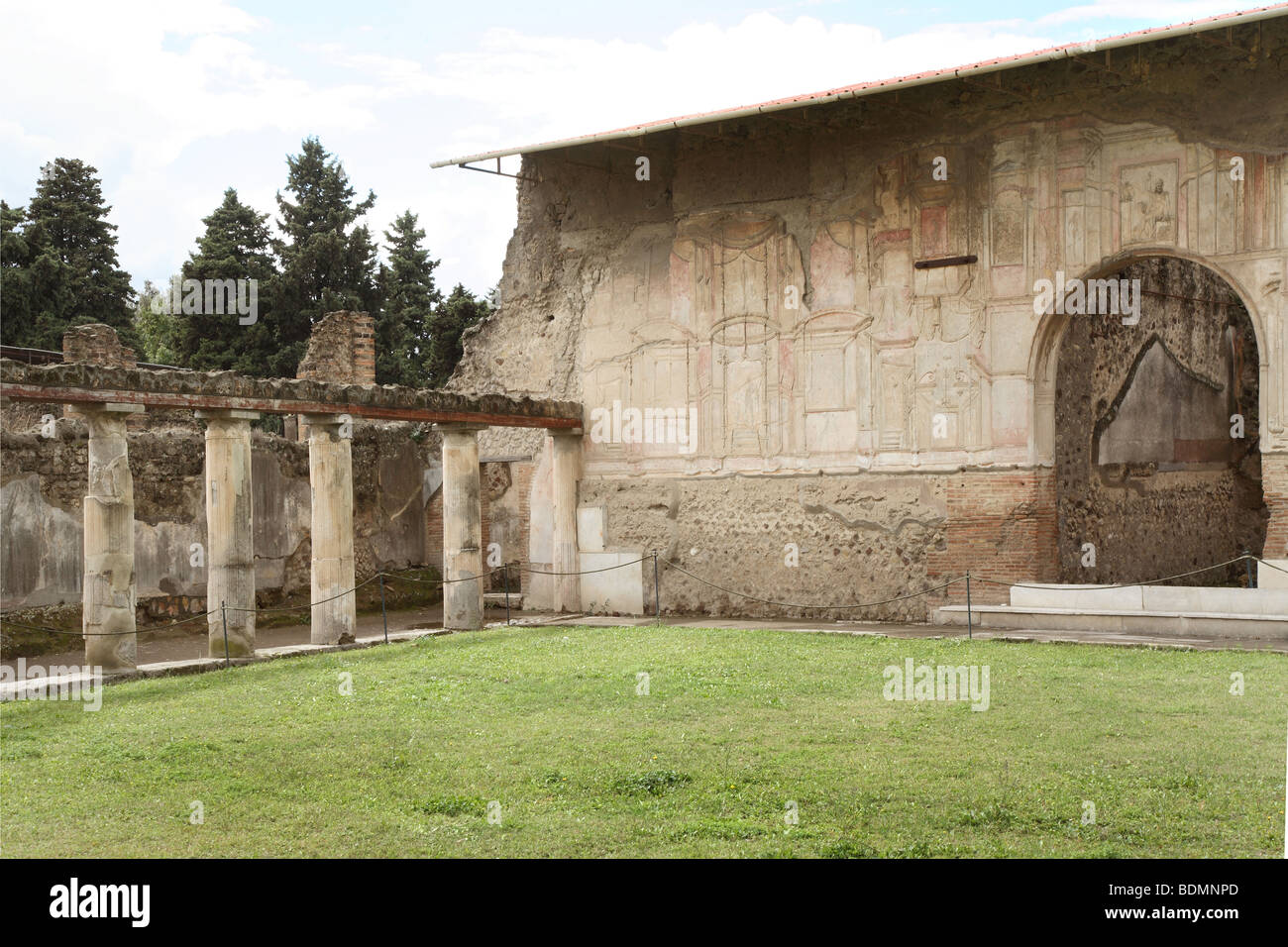 Pompeji villa fresco -Fotos und -Bildmaterial in hoher Auflösung – Alamy