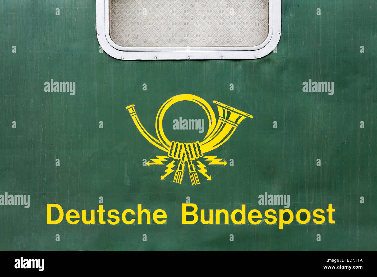 Bundespost emblem -Fotos und -Bildmaterial in hoher Auflösung – Alamy