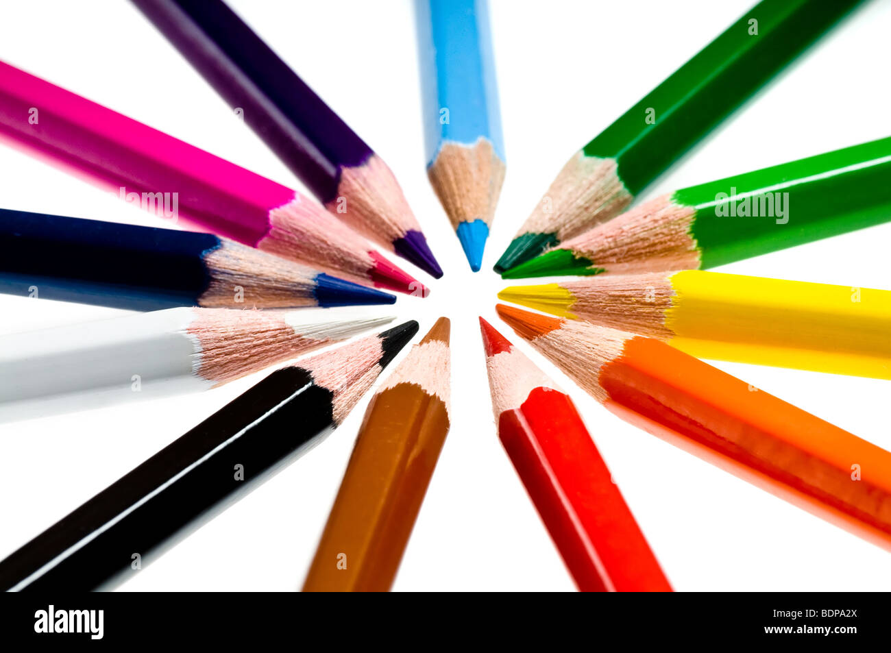 Farbstift Hautnah Stockfotos und -bilder Kaufen - Alamy