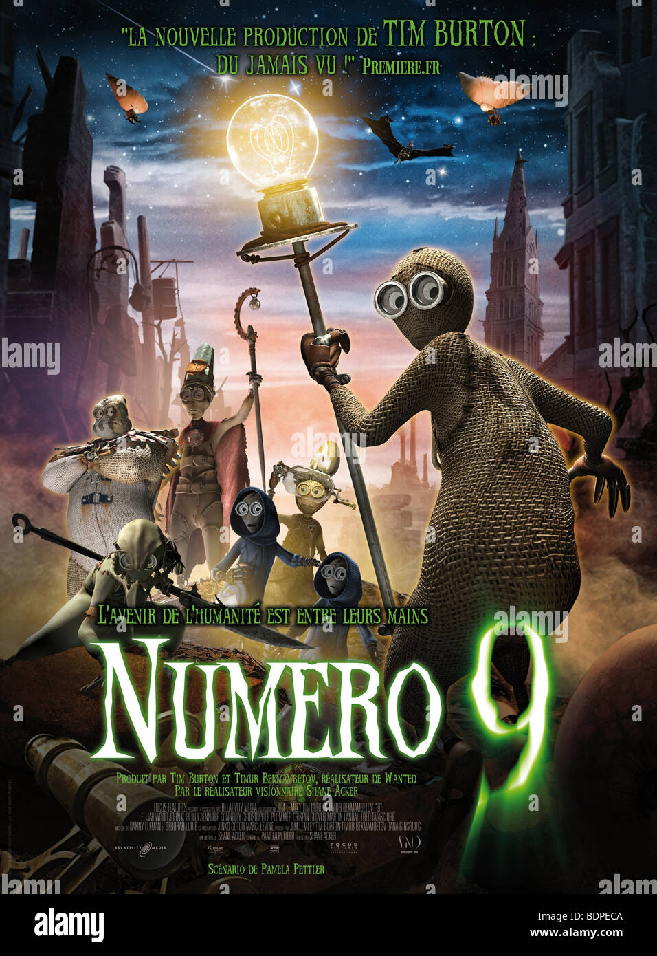 Shane acker animation filmplakat fr -Fotos und -Bildmaterial in hoher ...