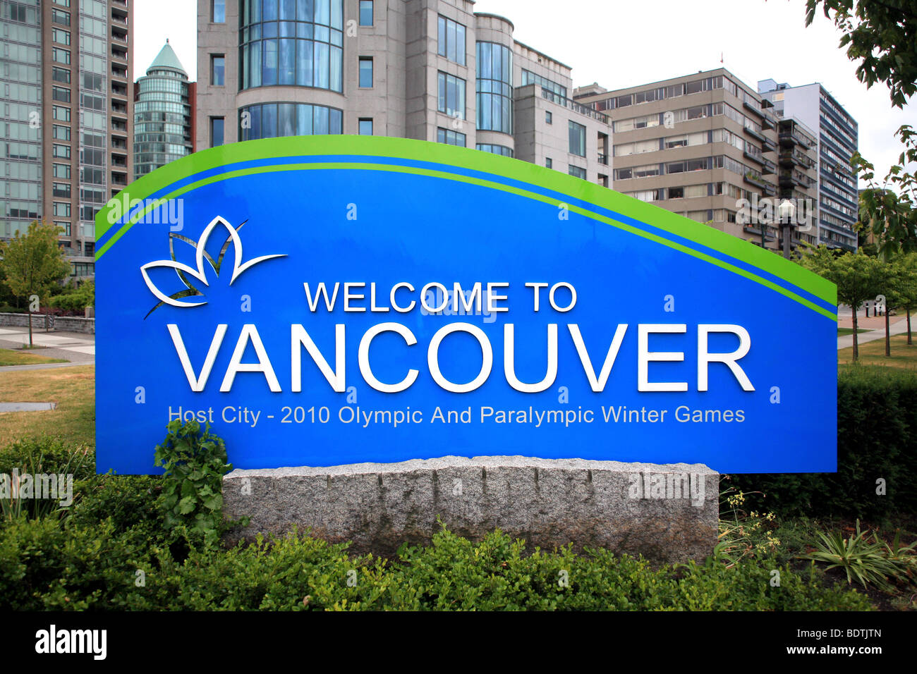 Welcome vancouver sign -Fotos und -Bildmaterial in hoher Auflösung – Alamy
