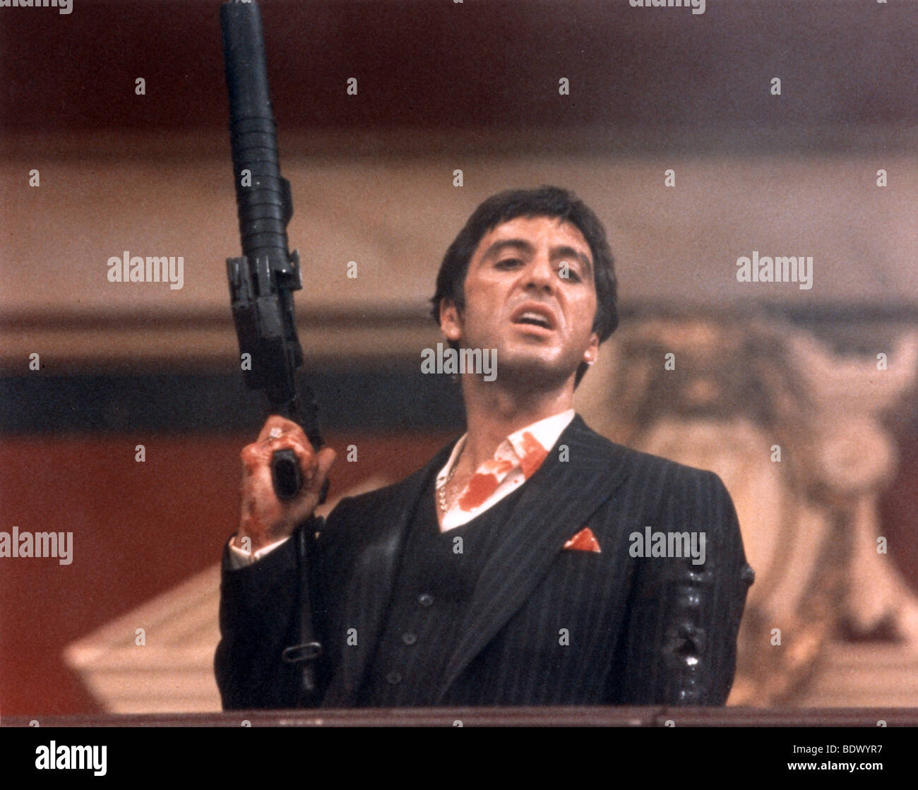 Al Pacino Scarface Gun Stockfotos und -bilder Kaufen - Alamy