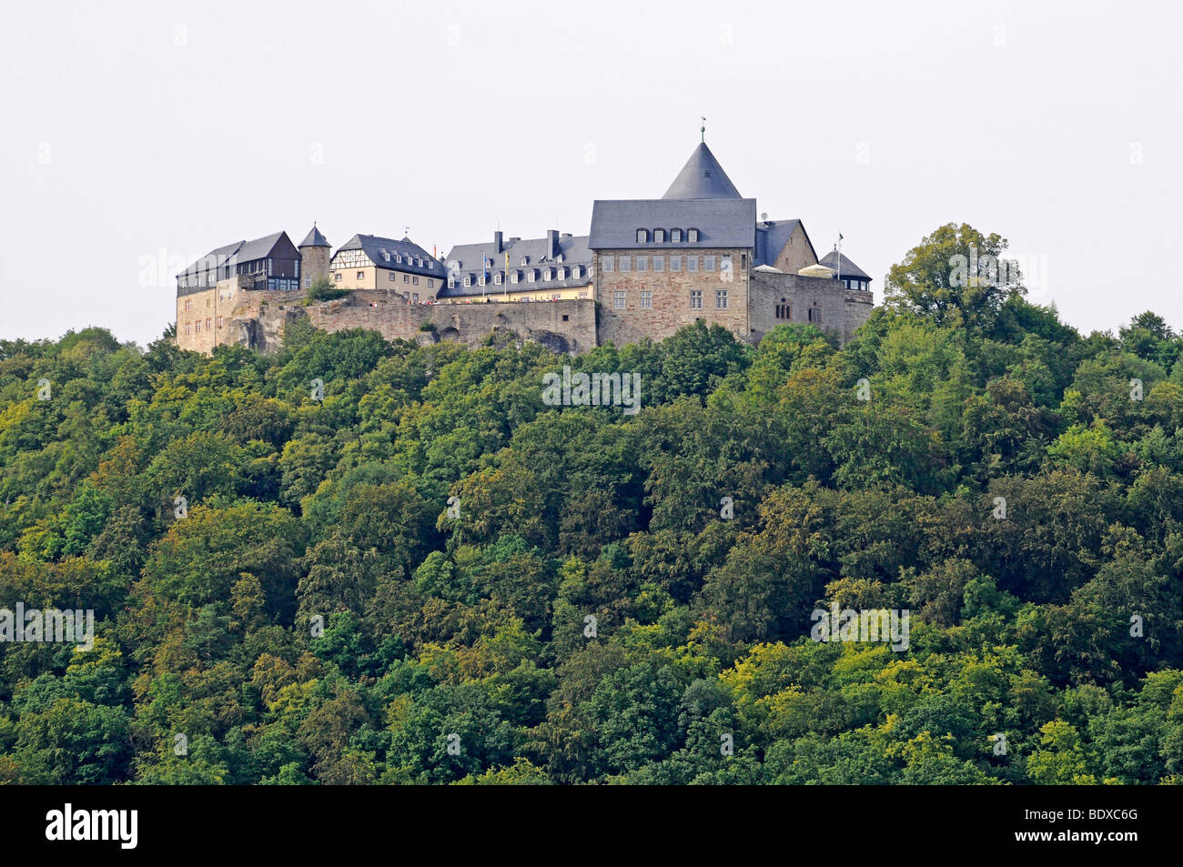 Schloss, Burg Waldeck, Hessen, Deutschland, Europa Stockfotografie - Alamy