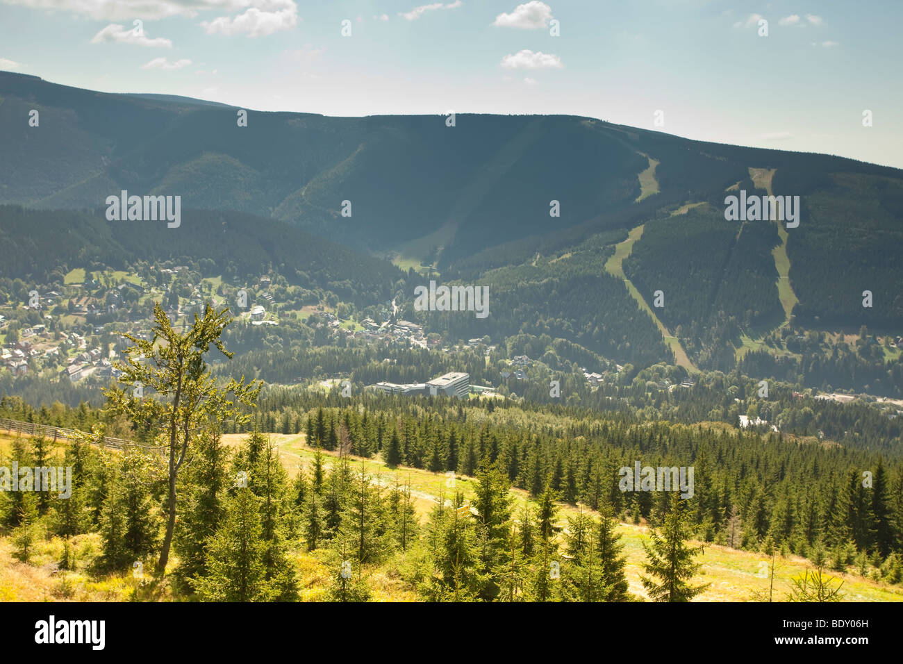 Krkonose Berge Tschechische Republik Stockfotos & Krkonose Berge ...