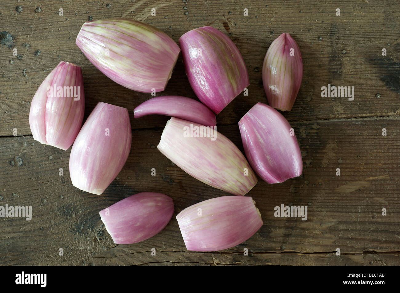 Schalotten von oben -Fotos und -Bildmaterial in hoher Auflösung – Alamy