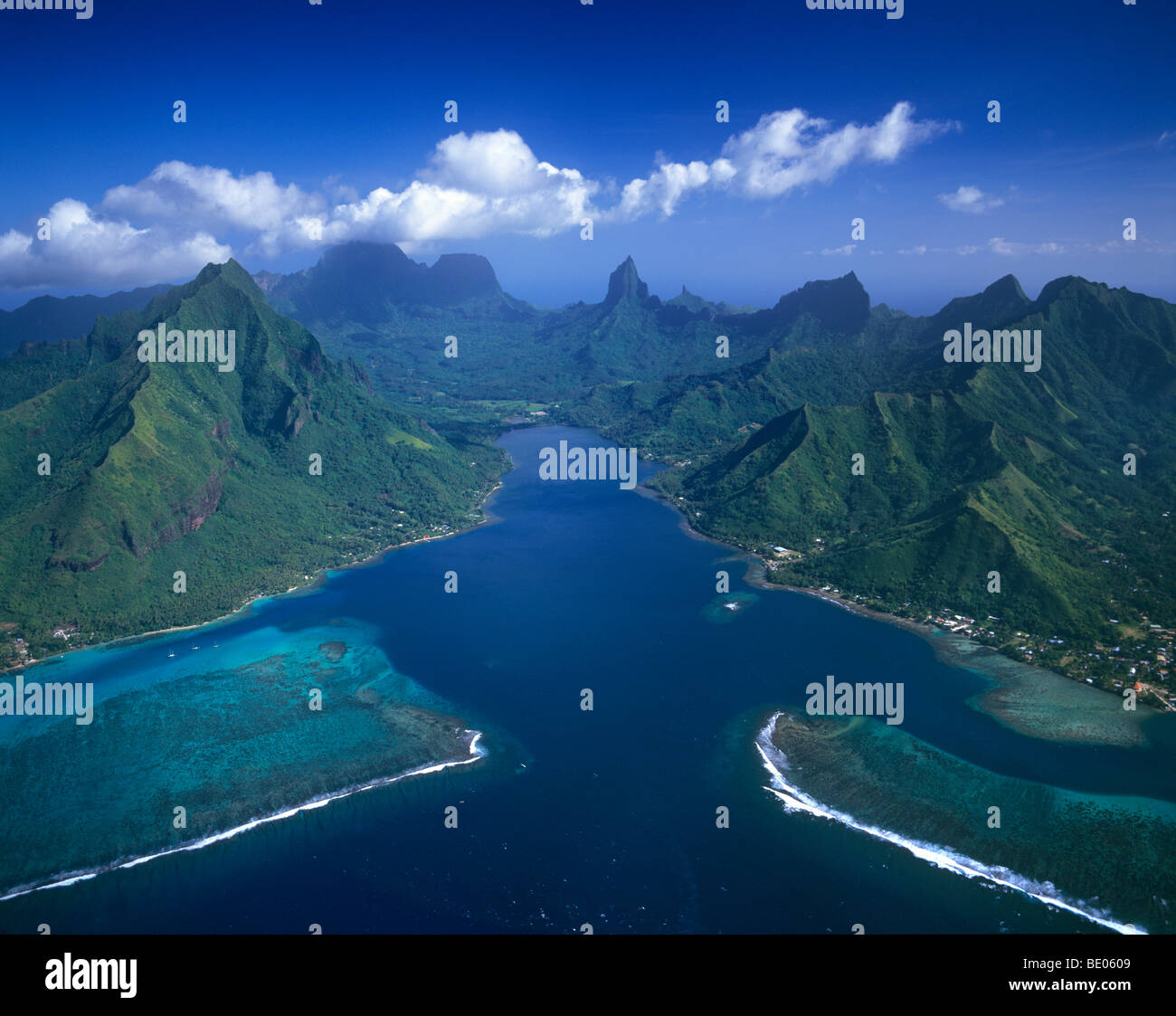 Französisch-Polynesien, Gesellschaftsinseln, Windward-Inseln, Moorea ...