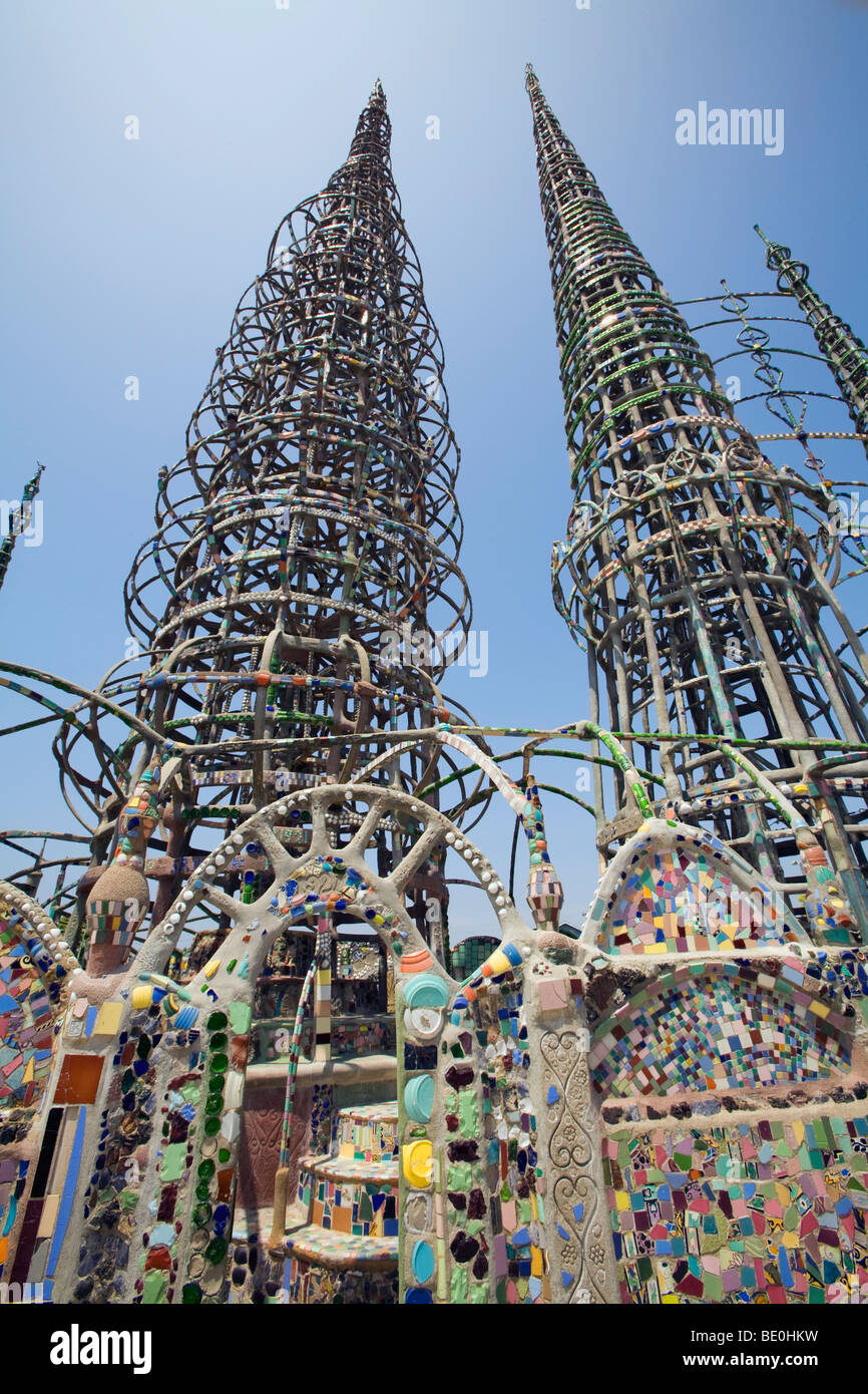 Watts towers -Fotos und -Bildmaterial in hoher Auflösung – Alamy
