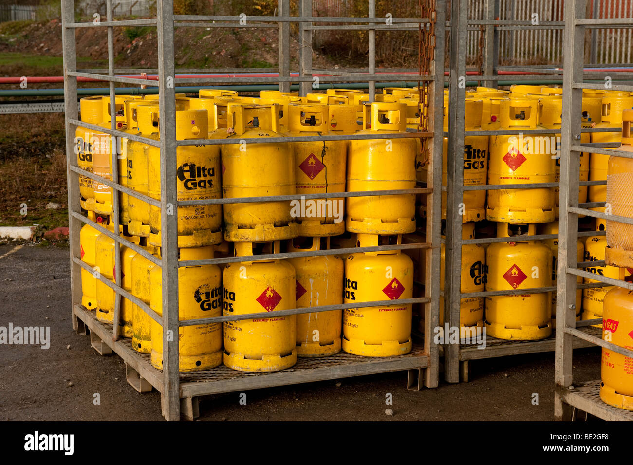 Propane cylinders -Fotos und -Bildmaterial in hoher Auflösung – Alamy