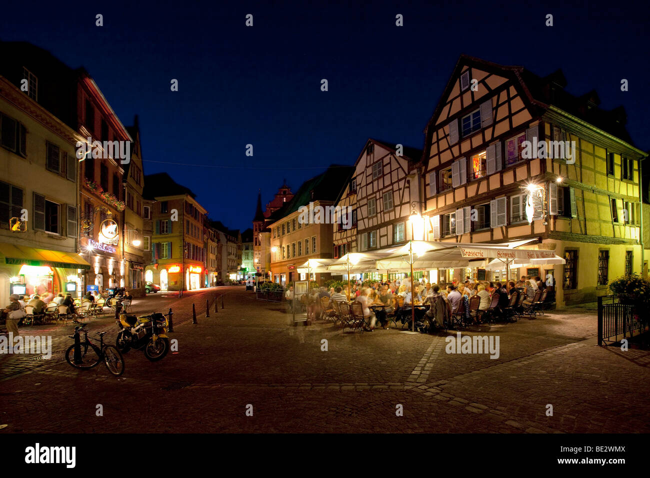 Altstadt, Place de l ' ancienne Douane - Colmar, Colmar, Elsass ...