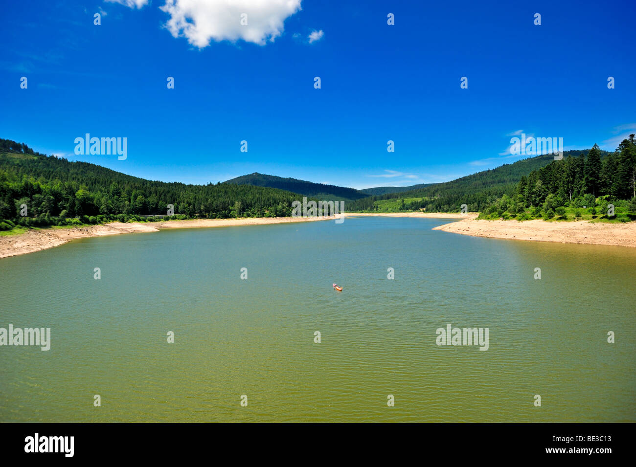 Schwarzenbachtalsperre Speicher See, Forbach, Schwarzwald, Baden ...