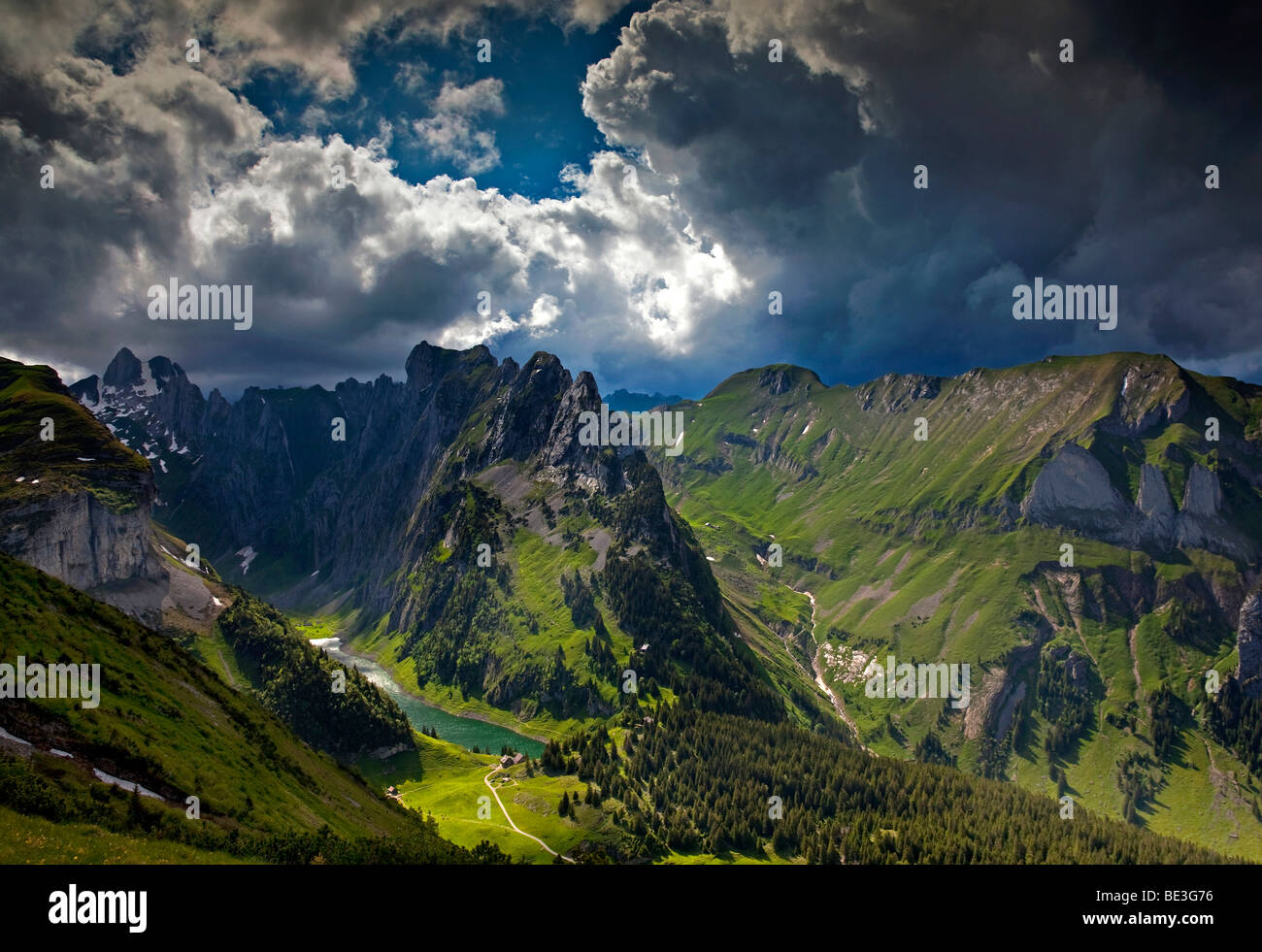 Alpstein im Appenzellerland, Schweiz, Europa Stockfotografie - Alamy
