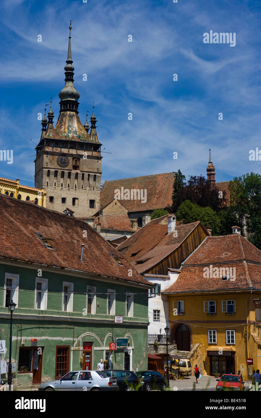 Sighisoara/Schäßburg Domstadt Altstadt Rumänien Stockfotografie - Alamy