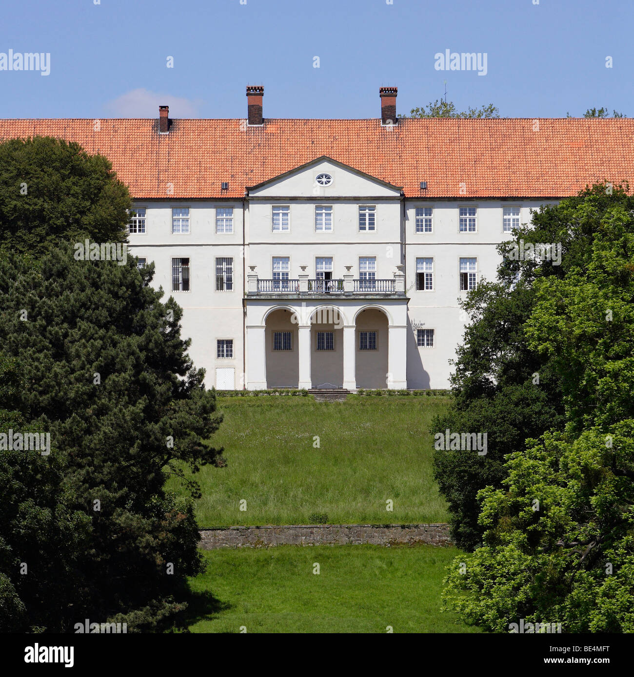 Schloss Cappenberg Schloss in Selm, Lünen, Nordrhein-Westfalen ...