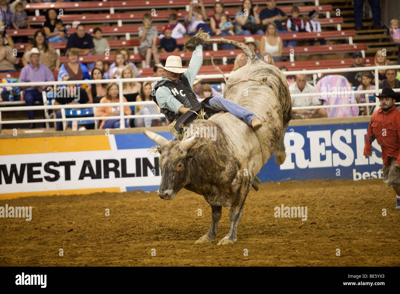 Bull riding rodeo texas -Fotos und -Bildmaterial in hoher Auflösung – Alamy