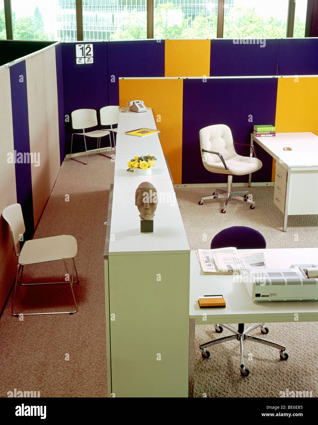 70er jahre open space office -Fotos und -Bildmaterial in hoher ...