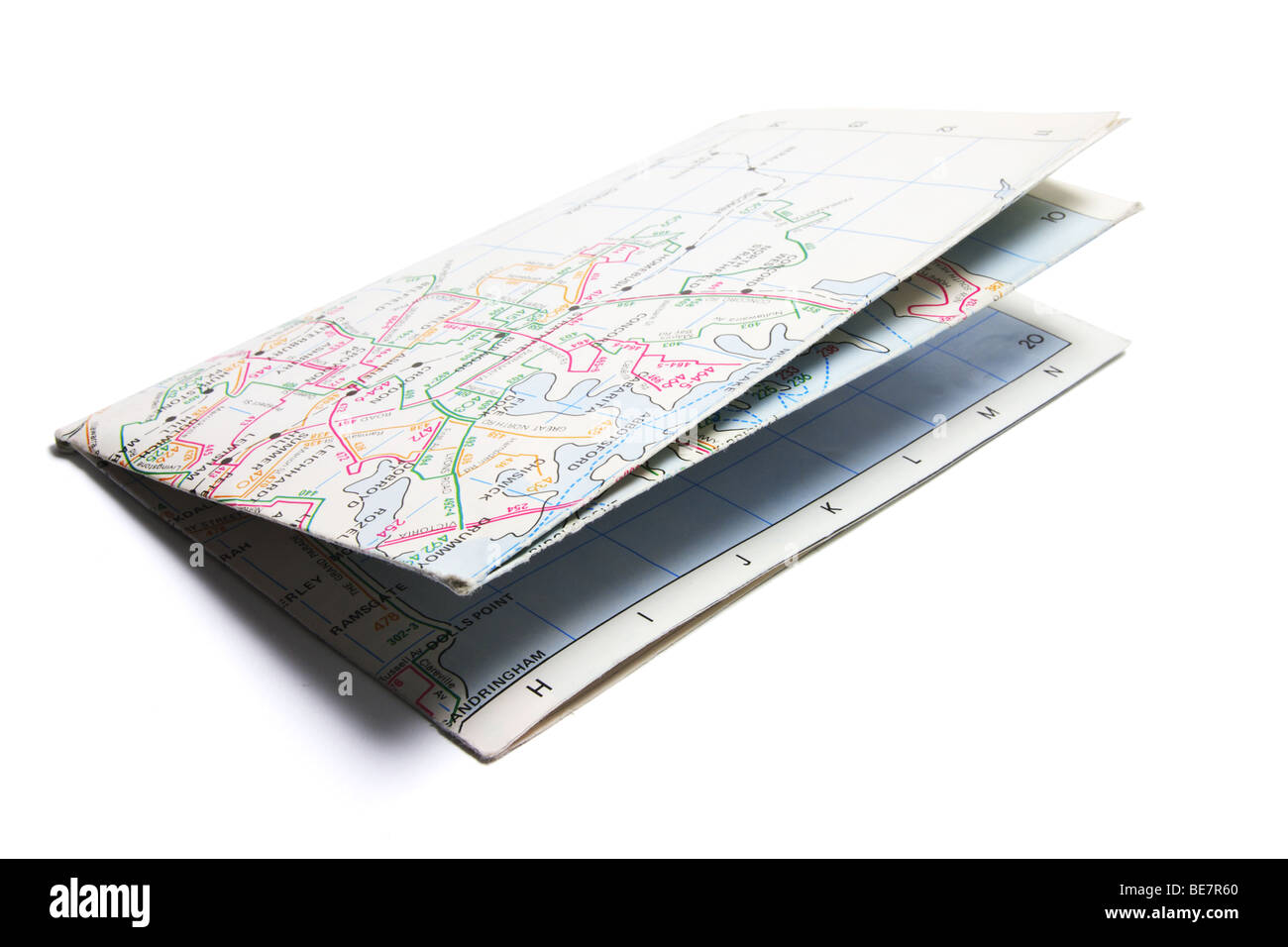 Road map -Fotos und -Bildmaterial in hoher Auflösung – Alamy