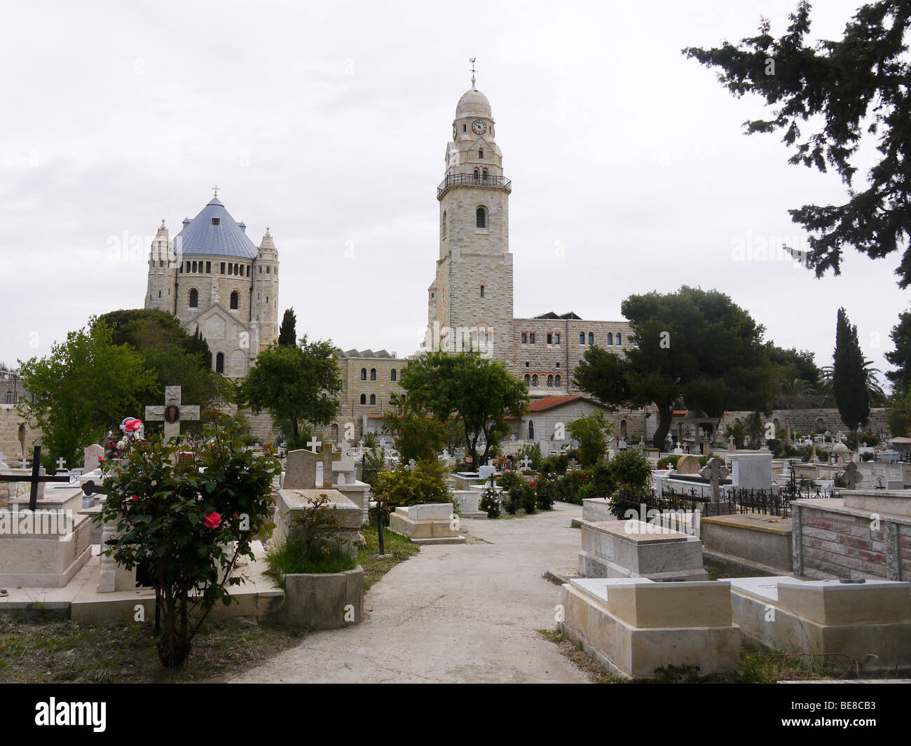Dormitio Abtei Jerusalem Stockfotos und -bilder Kaufen - Alamy