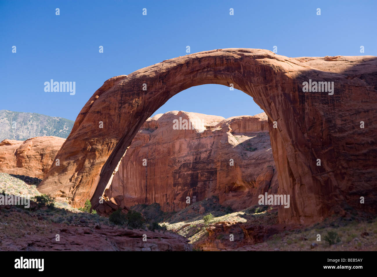 Natural arch rainbow arch lake powell rainbow bridge national monument ...
