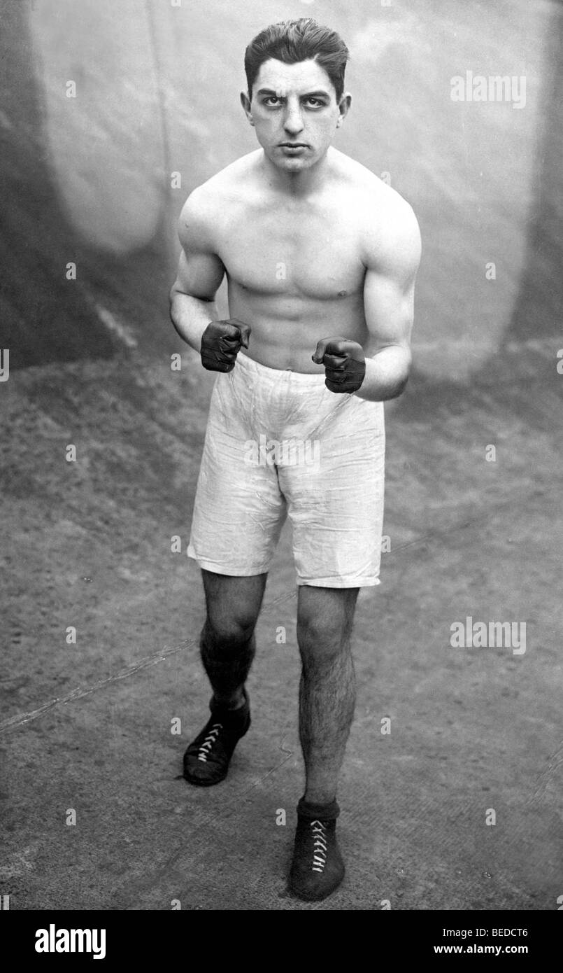 Historisches Foto, Boxer, um 1920 Stockfotografie - Alamy