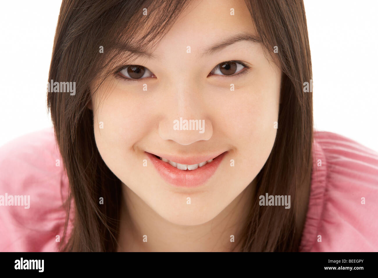 Portrait Pretty 14 Year Old Stockfotos und -bilder Kaufen - Alamy