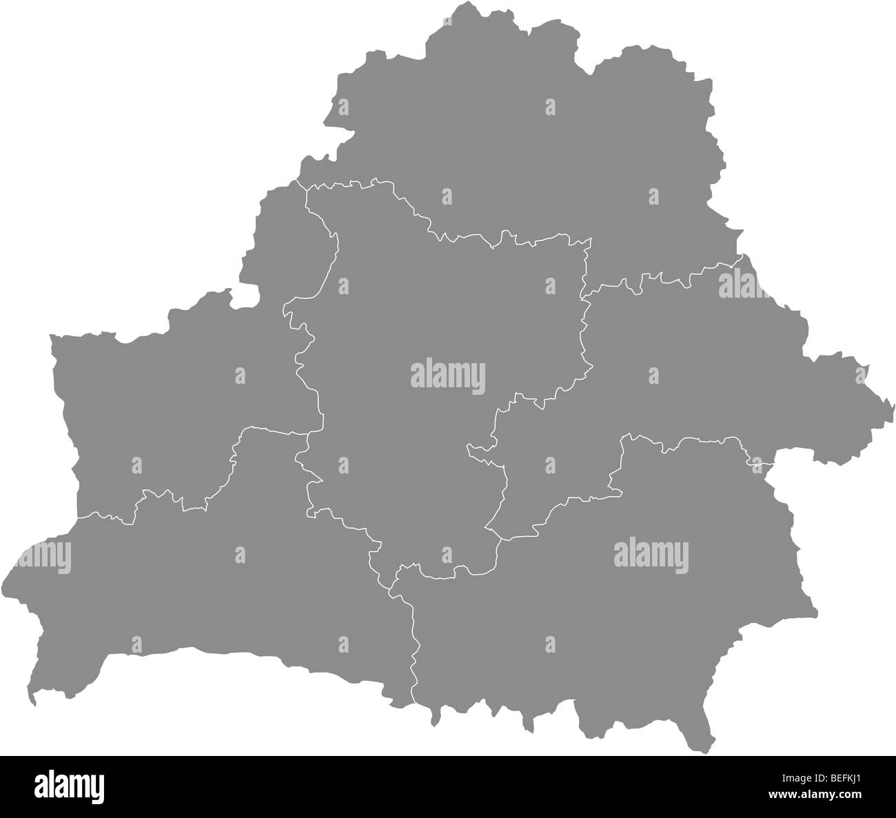 Es gibt eine Karte von Belarus Land Stockfotografie - Alamy