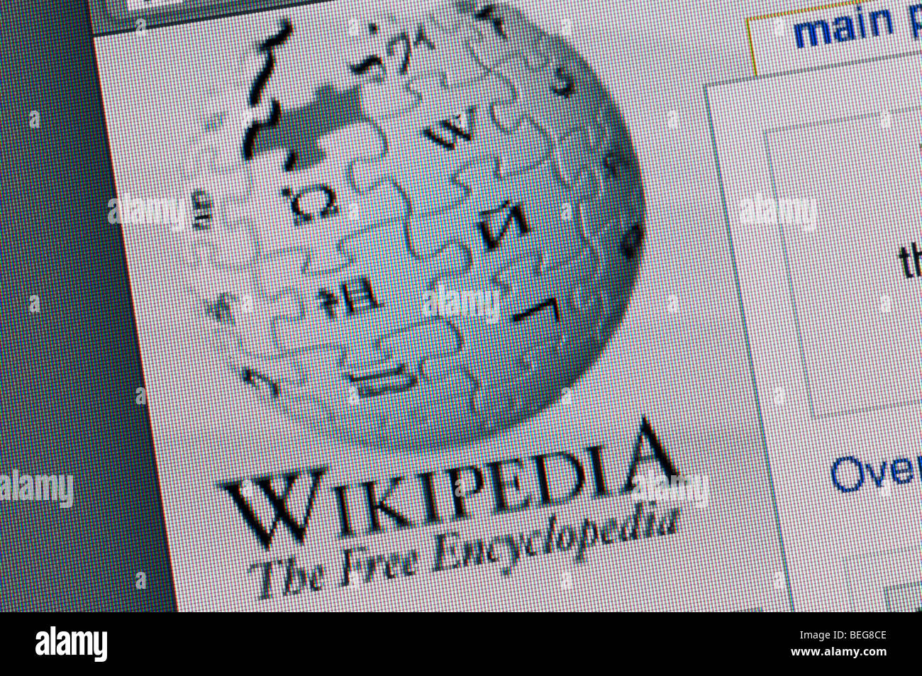 Wikipedia bildschirm -Fotos und -Bildmaterial in hoher Auflösung – Alamy