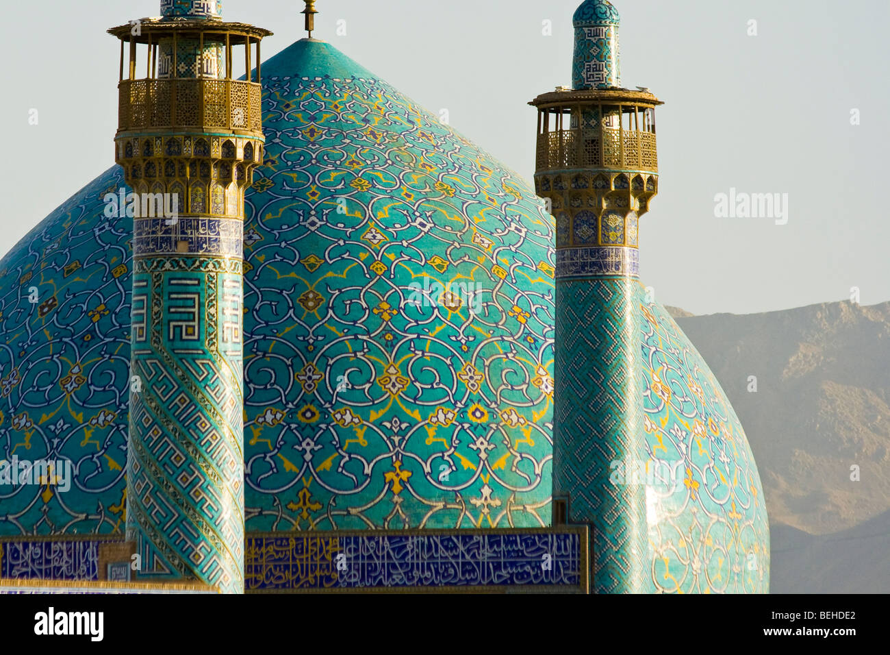 Schah oder Imam-Moschee Imam-Platz in Isfahan, Iran Stockfotografie - Alamy