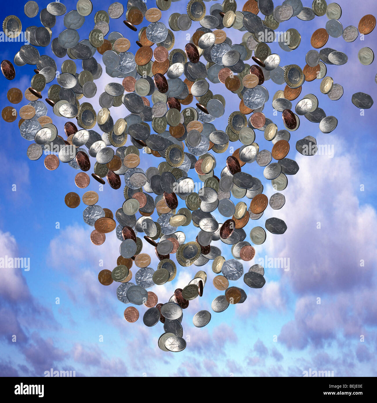 Raining money -Fotos und -Bildmaterial in hoher Auflösung – Alamy