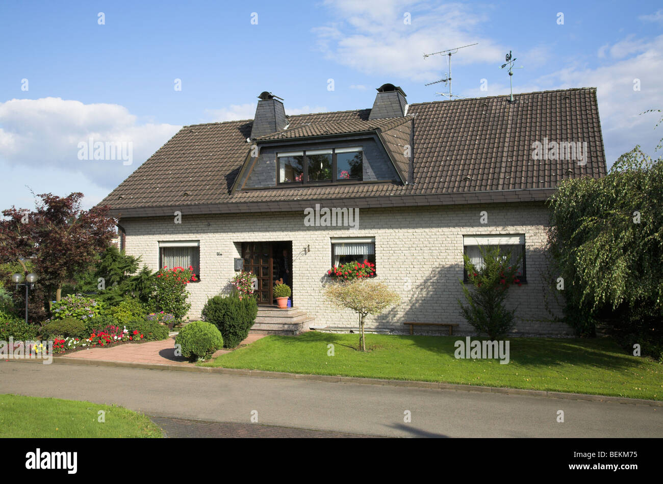 Typisch Deutsches Haus Stockfotografie - Alamy