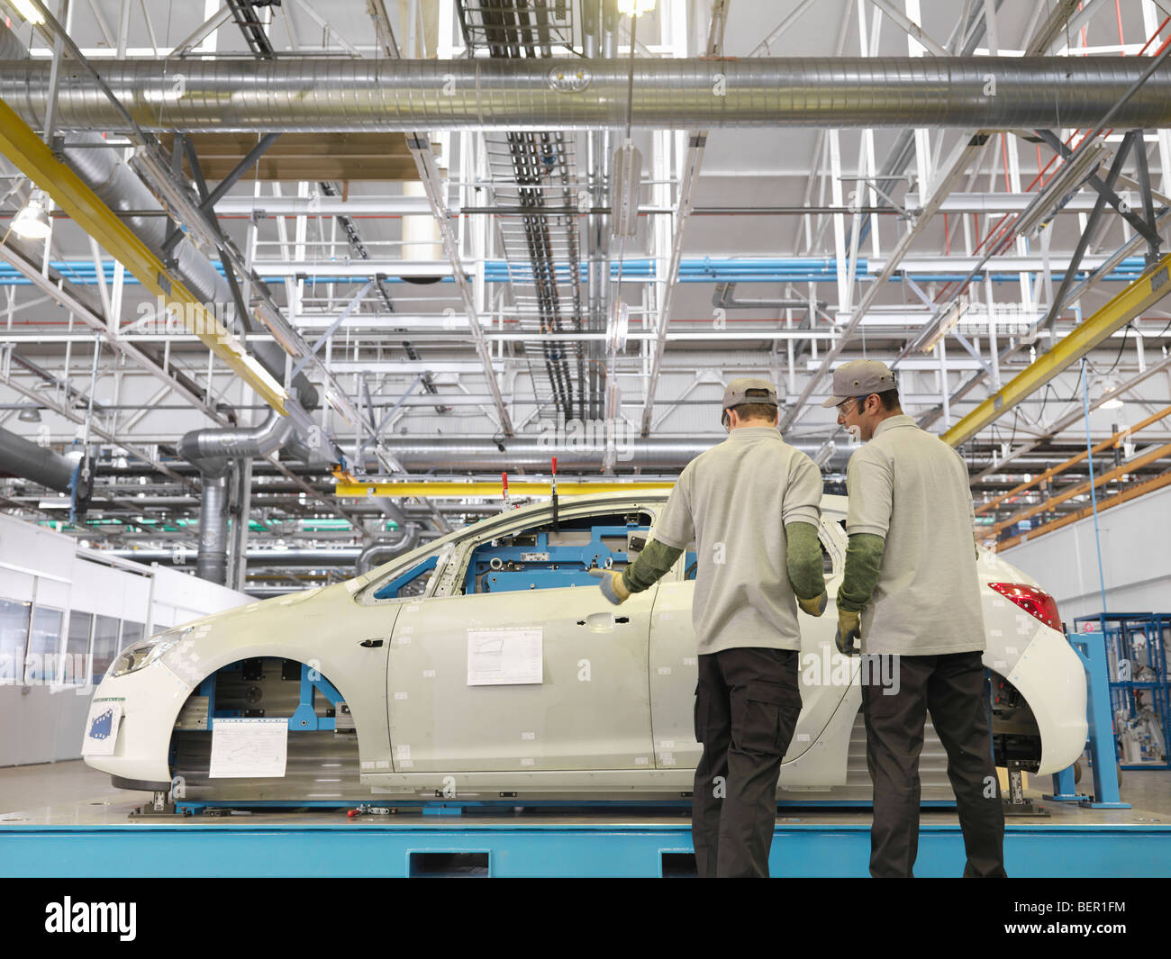 Auto Produktionsanlage Stockfotos und -bilder Kaufen - Alamy