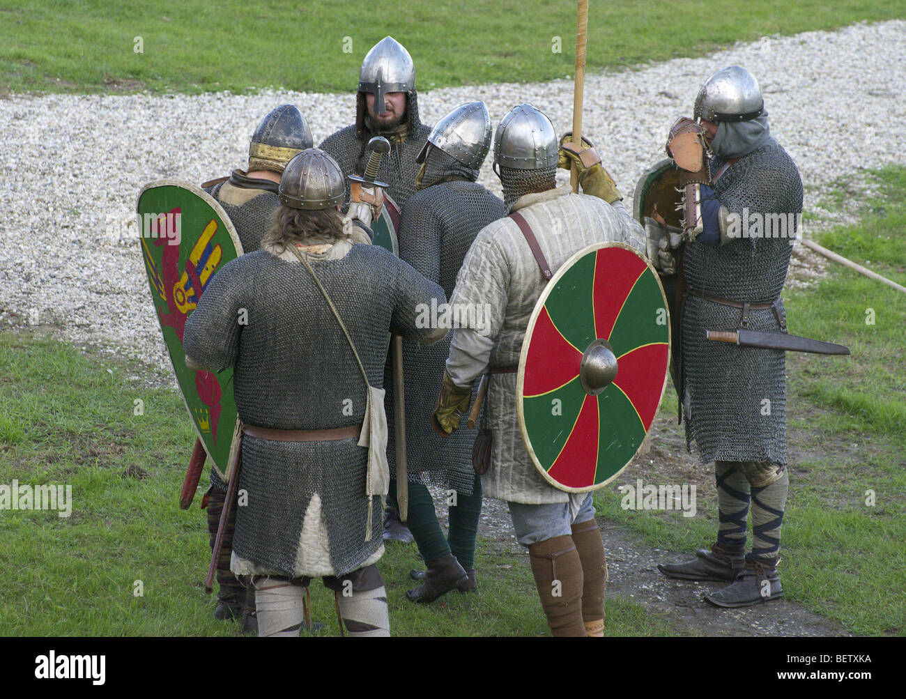 Wikinger reenactment -Fotos und -Bildmaterial in hoher Auflösung – Alamy