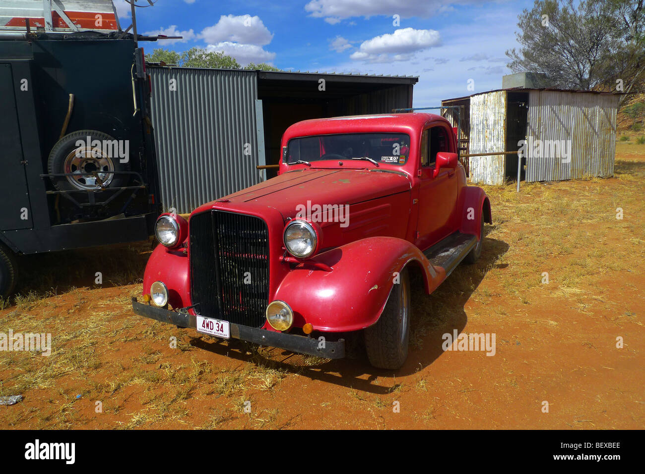 Roter australischer oldtimer -Fotos und -Bildmaterial in hoher ...