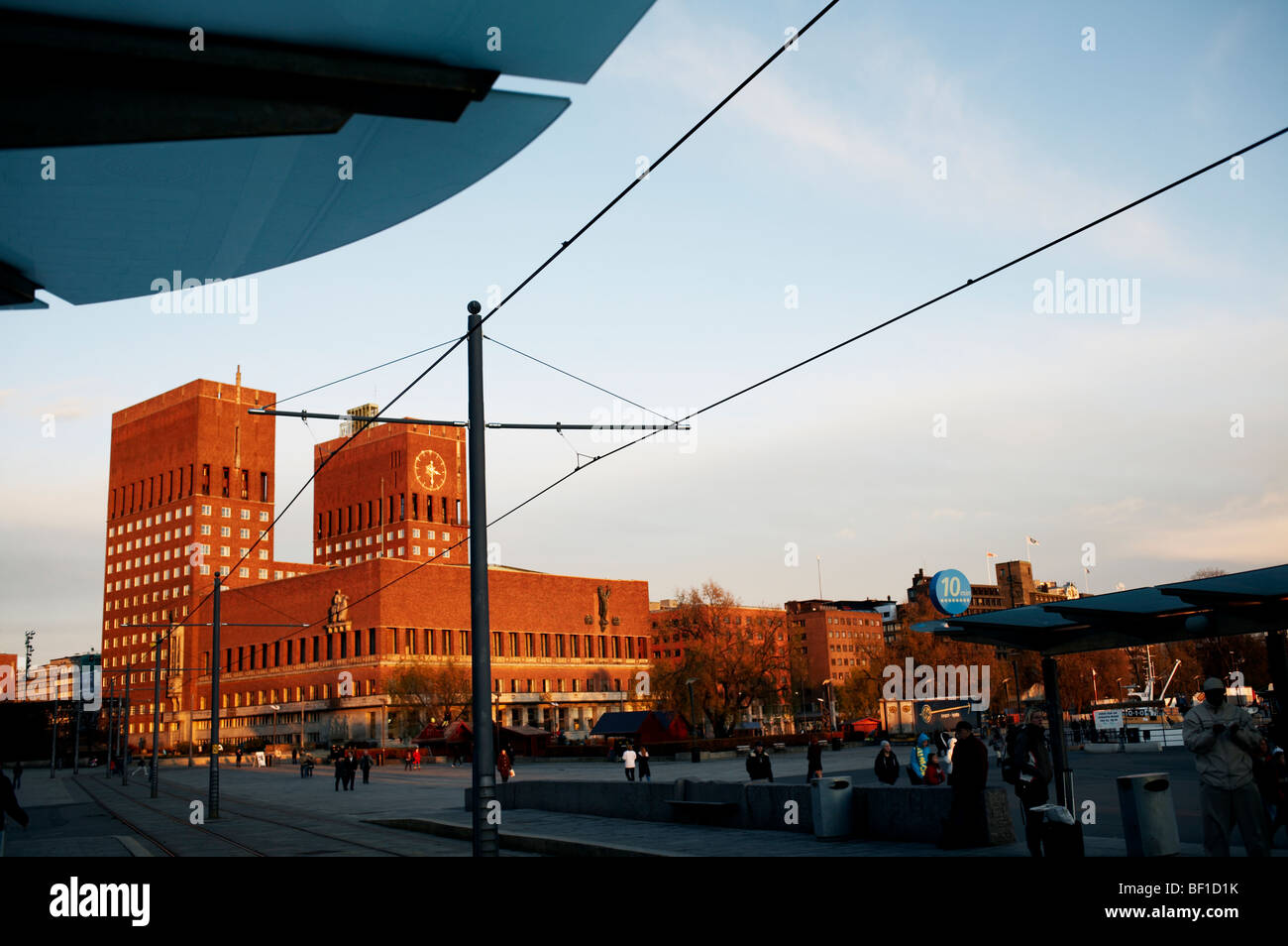 Rathaus von Oslo, Norwegen Stockfotografie - Alamy