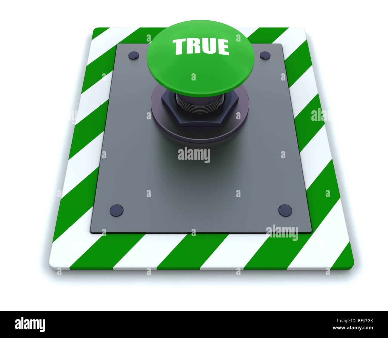 3D Render Taster mit symbol Stockfotografie - Alamy