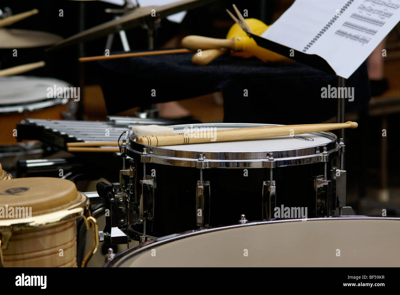 Percussion Section Orchestra Stockfotos & Percussion Section Orchestra ...