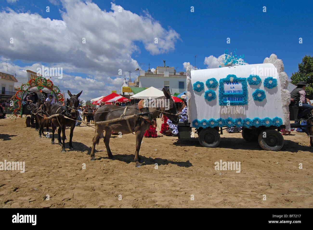 Romer a pilgrimage to el rocio almonte -Fotos und -Bildmaterial in ...