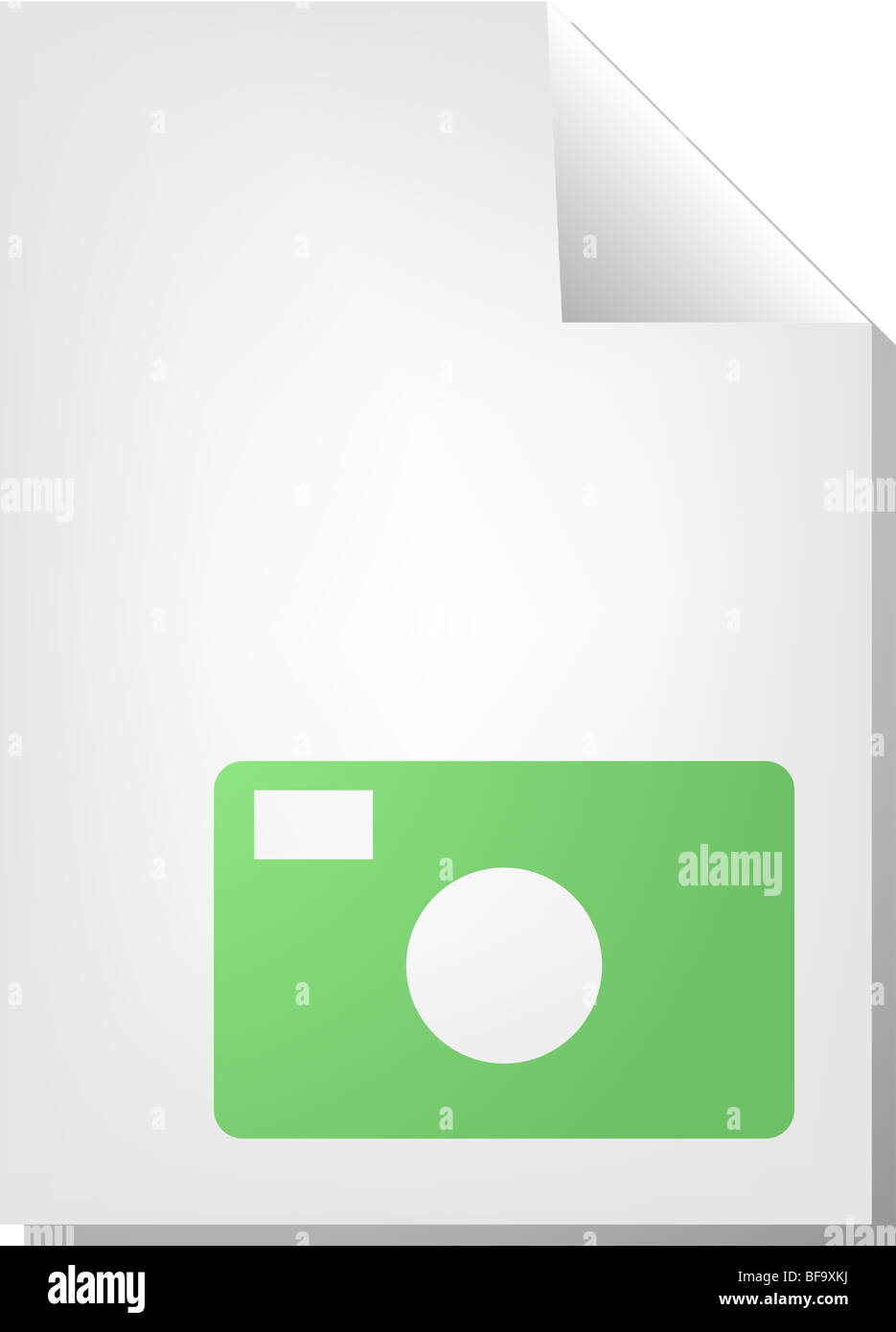 Dokument-Datei Typ Symbol Abbildung clipart Stockfotografie - Alamy