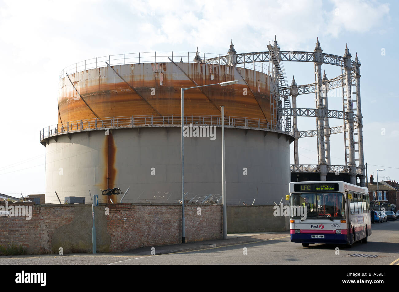 Die gasometer Stockfotos und -bilder Kaufen - Alamy