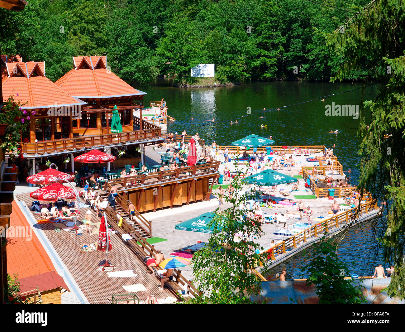 Wellness Sovata, Lacul Ursu, bear lake Stockfotografie - Alamy