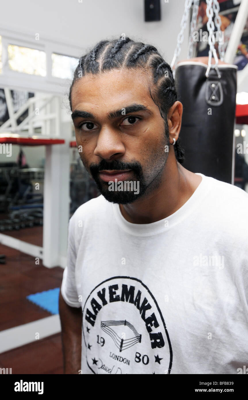 Boxer David Haye Stockfotos und -bilder Kaufen - Alamy