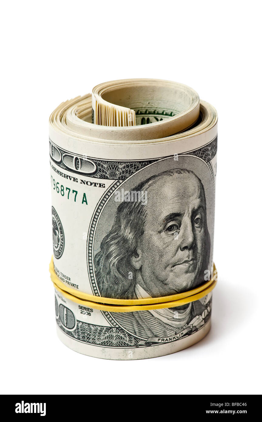 Geld auf weißem hintergrund Ausgeschnittene Stockfotos und -bilder - Alamy