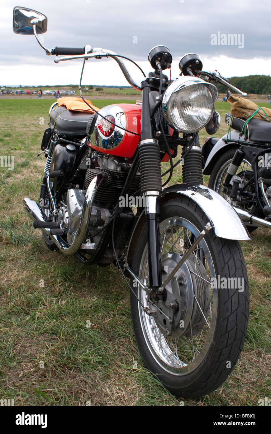 Oldtimer BSA Gold Star Motorrad in Devon Luft Tag, Dunkeswell Aerodrome ...