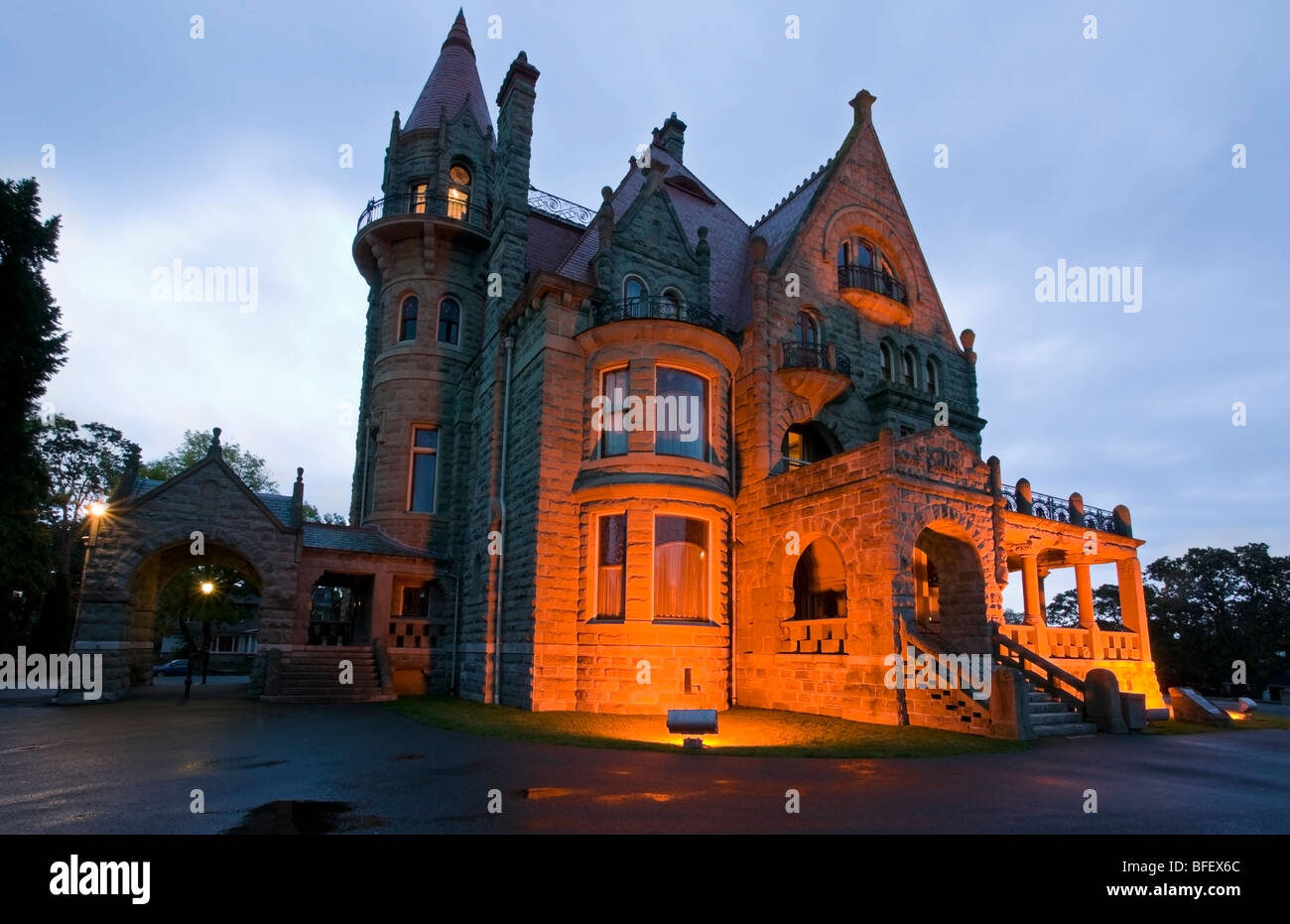 Craigdarroch Castle eine viktorianische Villa, erbaut von Kohle Baron ...