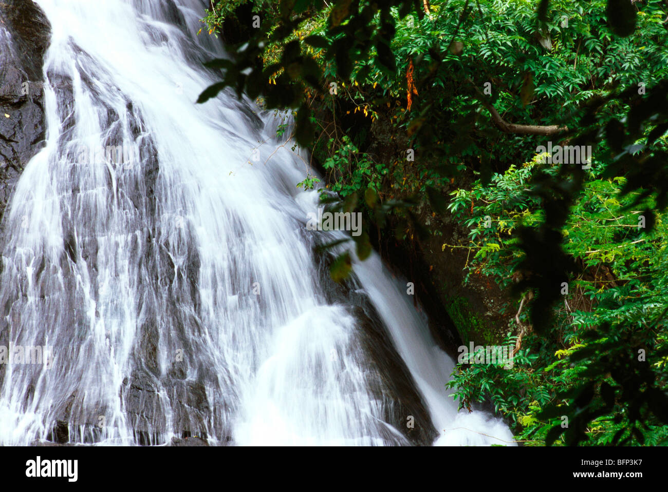Coutrallam Falls; Courtallam Falls; Chittar River; Tenkasi; Western ...
