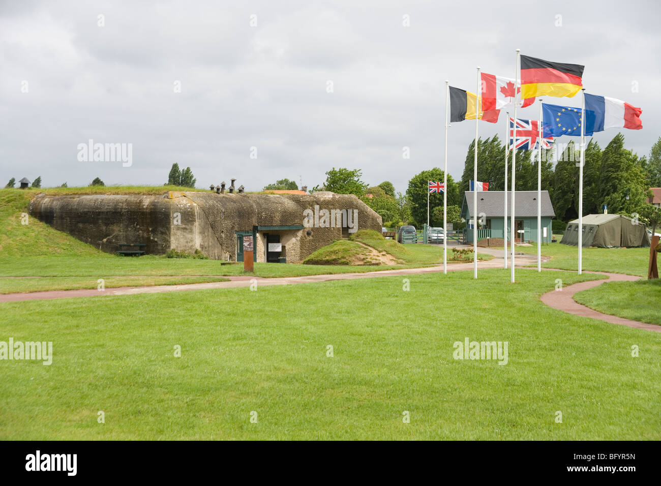 Die Merville Batterie, Normandie am D-Day von Colonel Otway und ...