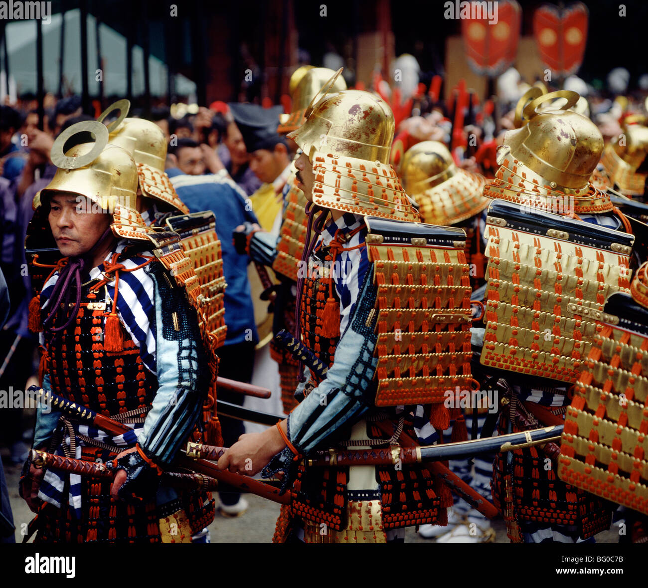 Samurai Parade Stockfotos und -bilder Kaufen - Alamy