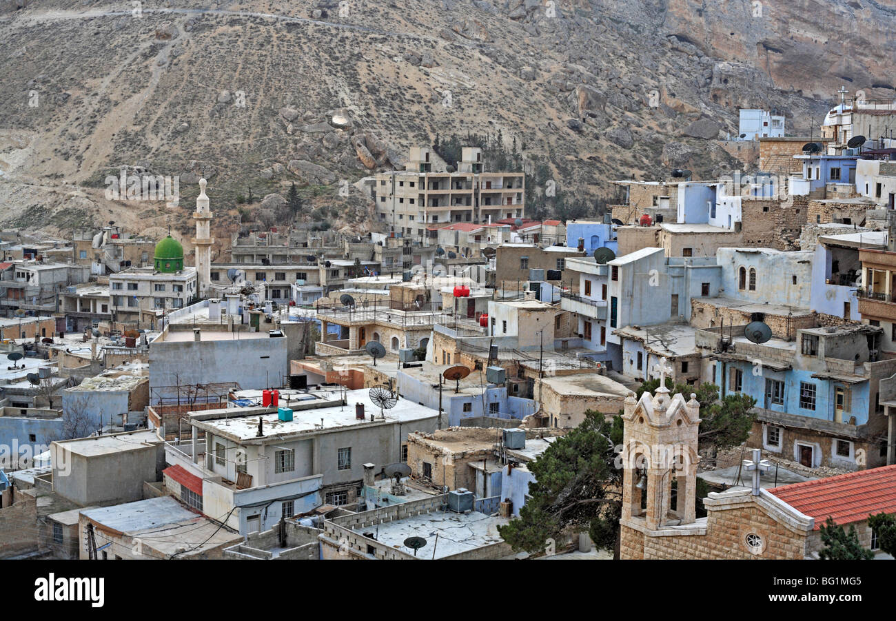 Maloula maalula dorf kloster mar -Fotos und -Bildmaterial in hoher ...